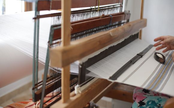 Textiles Hand Loom Weaving Classes by ELaiolithos Luxury Retreat in New ...