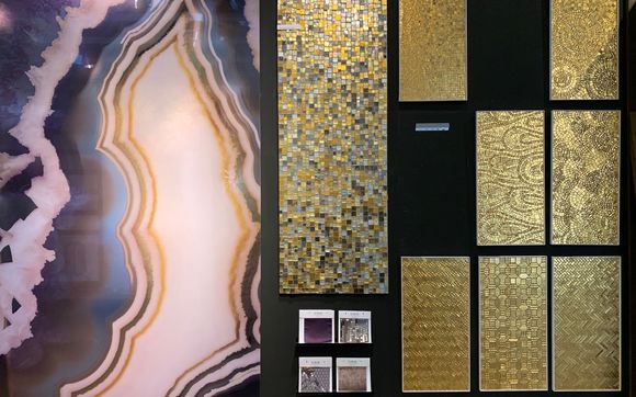 Large Format Art Glass & Gold Mosaics by POMPEII MOSAIC TILE & DESIGN ...