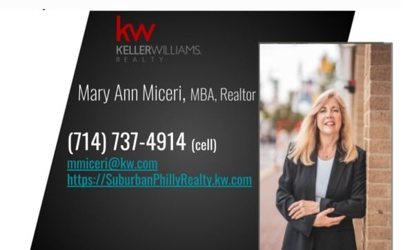 Suburban Philly Realty/KW - Mary Ann Miceri - Realtor - Alignable