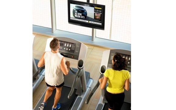 TV Ads placed in high traffic areas and stationary areas by Zoom Media ...