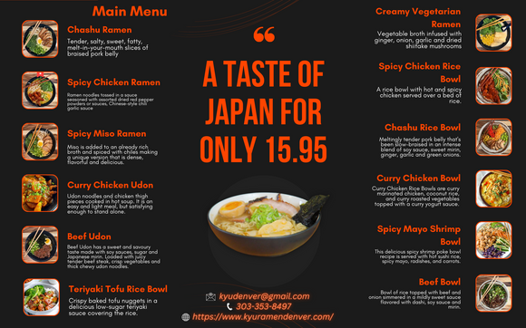 Lunch with Kyu Ramen by Kyu Ramen Denver in Denver, CO - Alignable