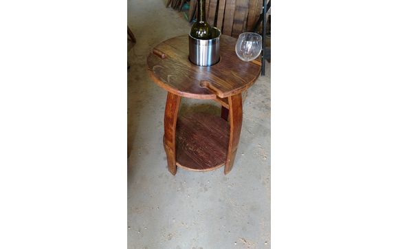 Barrel Head Side Table by Eagle Eye Barrels in Camp Verde, AZ - Alignable