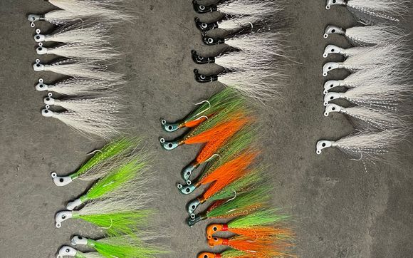 Bucktail jigs , jig heads. by Musucambo Fishing in Spring Hill, FL ...