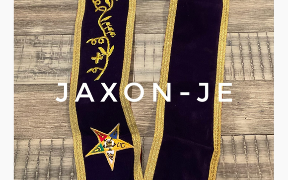 Order of the Eastern Star Worthy Matron Sash by Jaxonjellc in Dallas ...