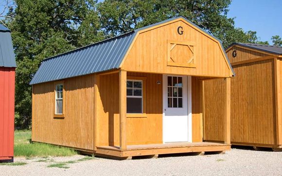 Lofted Barn Cabin by Texas Strong Portable Buildings in Greenville, TX ...