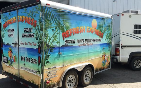 Vehicle Wrap on Business Trailer by Impression Art Signs in Modesto, CA ...