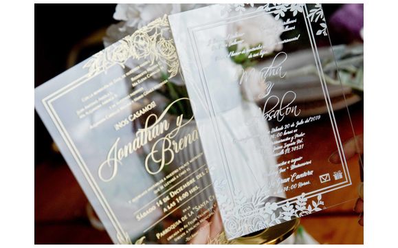 Custom Wedding Invitations by House of Eros Bridal Boutique in Mount ...