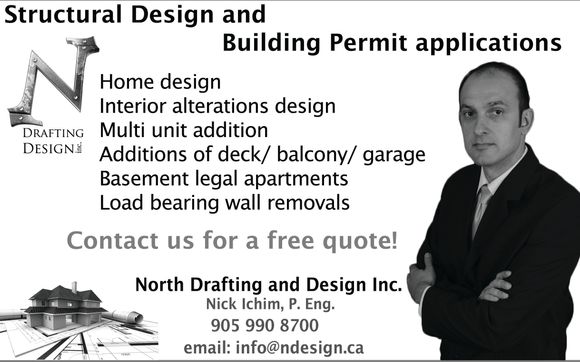 Building permits by N Drafting and Design in Waterloo, ON - Alignable