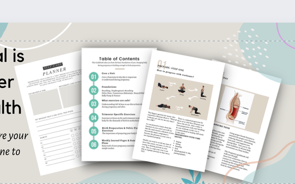 Postpartum Rehab & Self Care Planner by The Maternal Method in Fairfax Area - Alignable