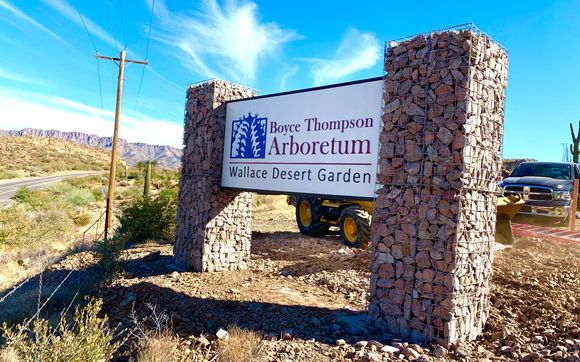 Gabion signs by Custom Gabion Design in Cave Creek, AZ - Alignable