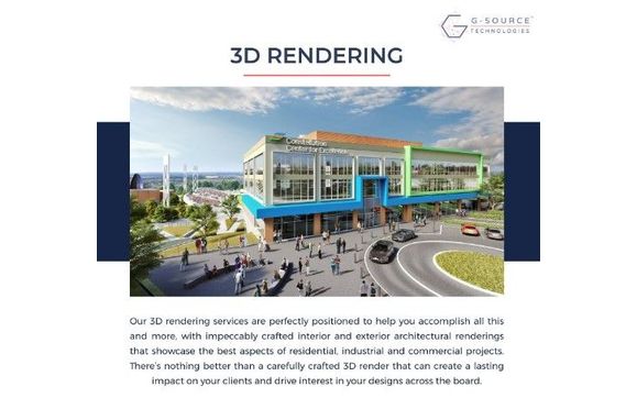 4K Render Design by CAD Drafting Services | Gsource Technologies in ...