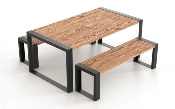 Toja Grid Furniture and Pergolas by Lekker Studio in Huntsville, ON ...