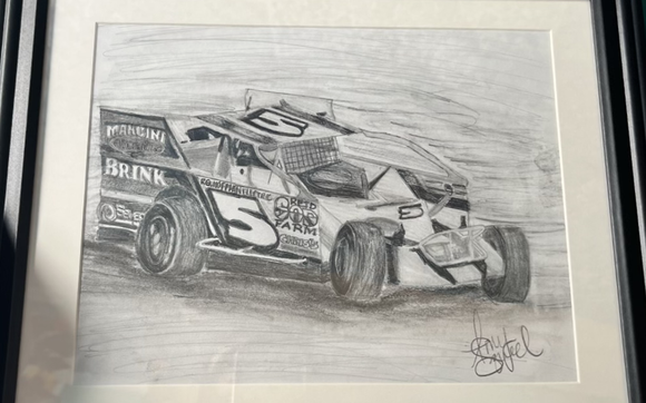 Race Car Pencil Drawing by Amy Szwed Designs in New Egypt Area - Alignable
