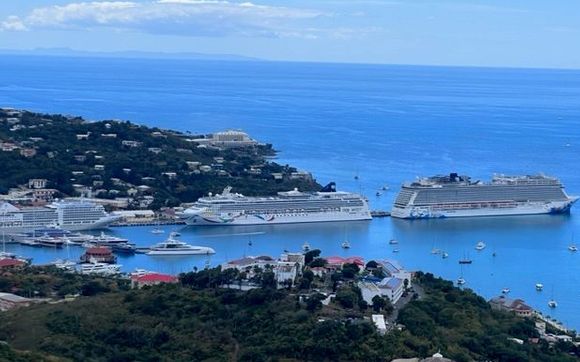 Sightseeing and beach excursions on the island of St. Thomas. by Brenda ...