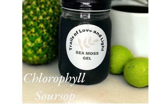 Chlorophyll Soursop Sea Moss Gel by Trails of Love and Light Sea Moss ...