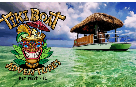 Sunset Cruise on a Tiki Boat by Tiki Boat Adventures Key West in Key ...