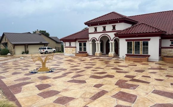 Decorative Concrete Floors, overlays , epoxy garage. Cool deck, stain ...