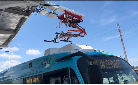 “Pantograph” Electric Bus Charger by Thee Power Hour in Baltimore, MD ...
