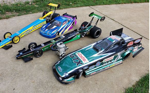 Floyd Vick 1/4 Scale Drag Chassis by Floyd Vick Chassis for 1/4 RC cars ...