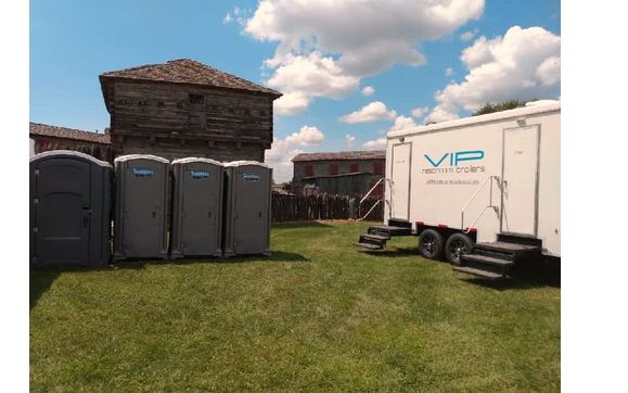 Porta Potty's & Luxury Restroom Trailer rentals by VIP Restroom ...
