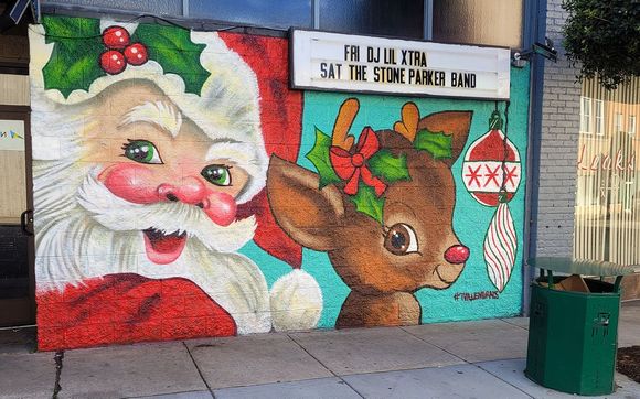 Vintage Christmas Mural by Tville Mural Project in Thomasville, NC ...