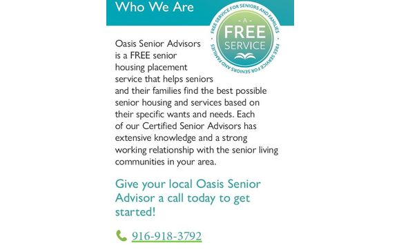 Oasis Senior Advisors - East Sacramento - Roseville - Alignable