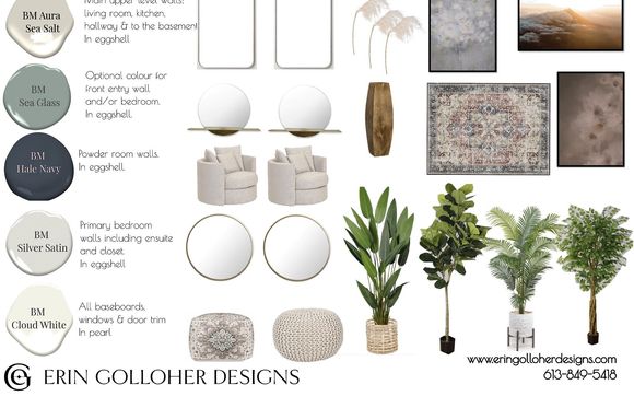 Renderings, Floor plans & mood boards by Erin Golloher Designs in ...