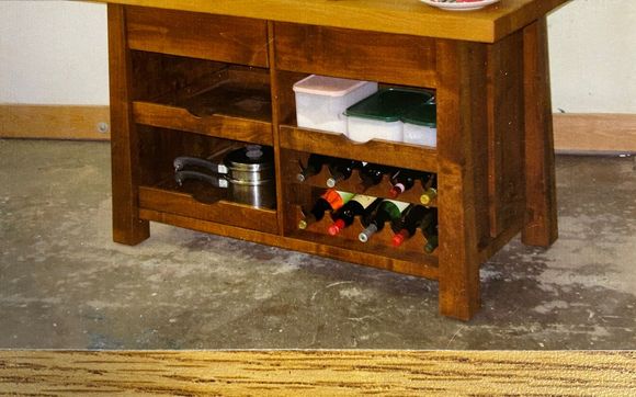 Custom kitchen island by The Design Factory in Spokane Valley, WA ...