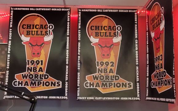 Chicago Bulls Banners by DSG Ultimate Signs and Designs in Winter ...