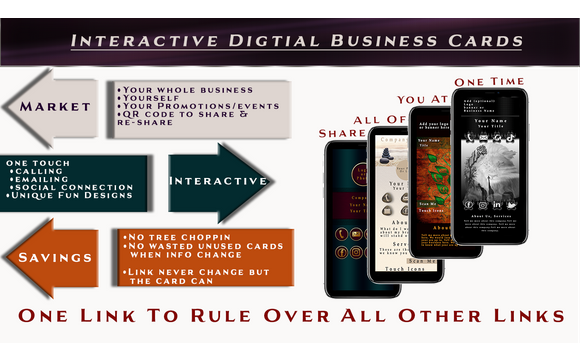 Interactive Digital Business Cards by Rise of Dark Dawn in San Diego ...