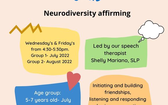 Friendship club for kids by Butterfly Pediatric Therapy in Bellevue, WA ...