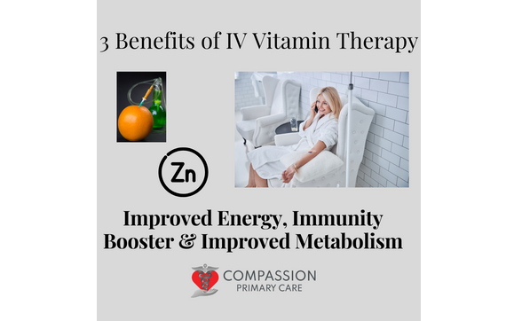3 Benefits of IV Vitamin Therapy by Compassion Primary Care in Tampa ...