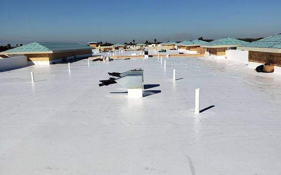 Roofing works, low slope and flat roofs by HI-TECH ROOFING ...