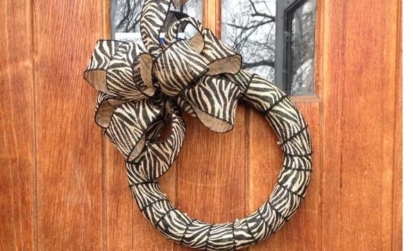 Zebra Wreath by The Urban Wreath Project in Chicago, IL - Alignable