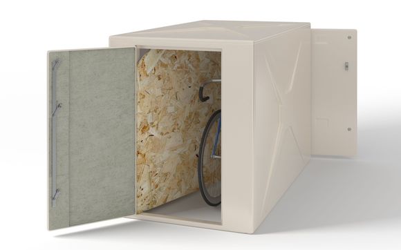 Model 302 Bike Locker by American Bicycle Security Company in Santa ...