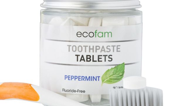 ecofam Zero Waste Toothpaste Tablets - Made in Utah, USA by Focus ...