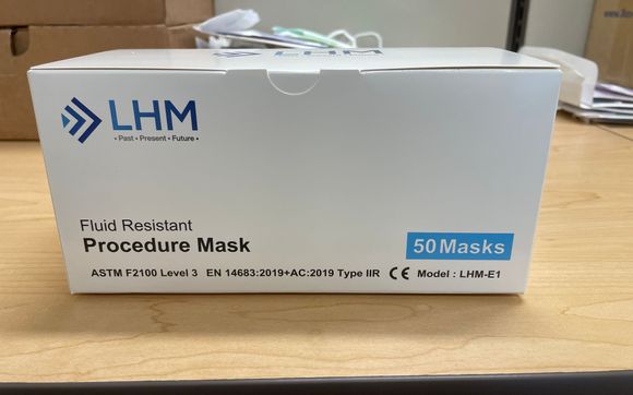 ASTM Lèvel 3 Surgical Masks FDA CLEARED 6 colors large quantities by ...