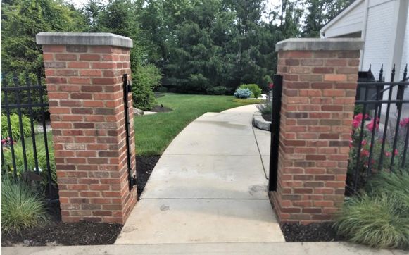 Brick Columns For Entry! by Shane C. Construction in Indianapolis, IN ...