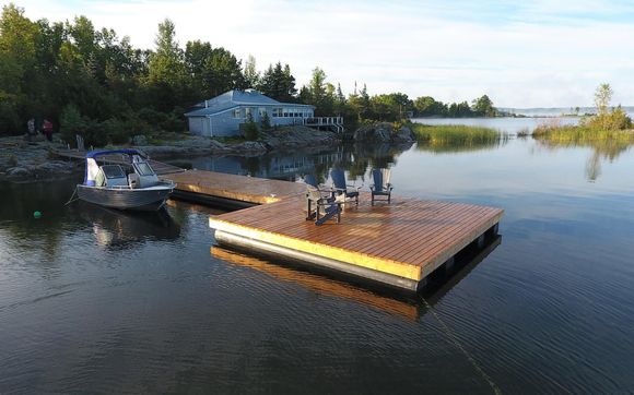 Floating Docks - HDPE Pipe Floats by Kropf Industrial Inc. in Seguin ...