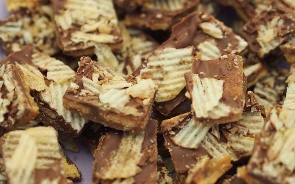 Milk Chocolate Potato Chip Toffee by The Toffee Twins in Los Angeles ...