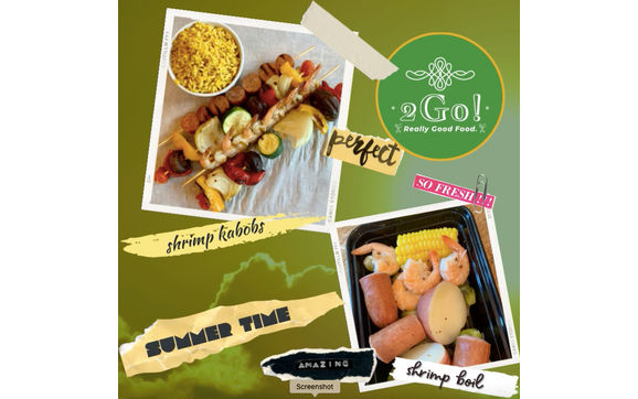 Summer dinner entrees delivered by 2Go! Really Good Food in Acworth, GA - Alignable