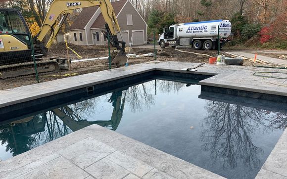 Gunite and Permacrete concrete wall vinyl liner pools.Precast Concrete ...