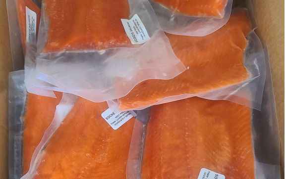 Barkley Sound Sockeye Half Fillets by Wild West Coast Seafoods in ...
