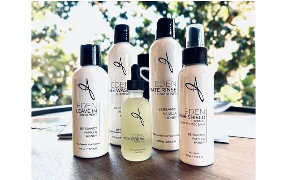 Full line of natural-based hair care from shampoo to heat protection by ...