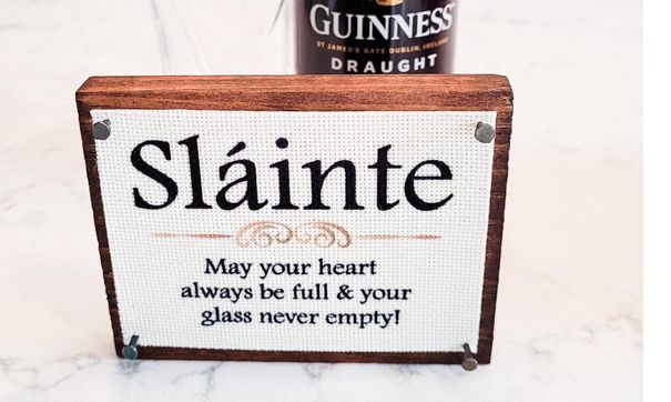 MINI Slainte Sign by Carriage House Designs in Newark, NJ - Alignable