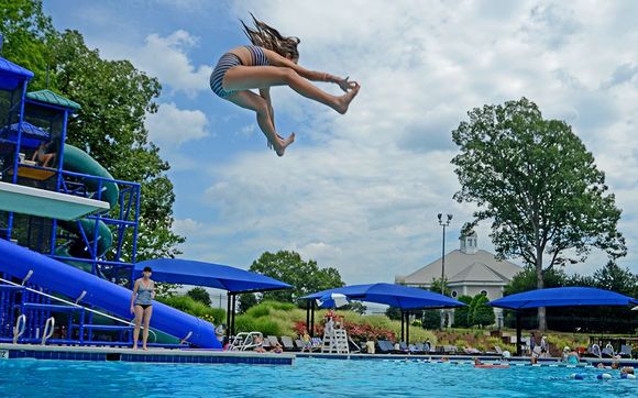 Pool and Splash Pad by North Ridge Country Club in Raleigh, NC - Alignable