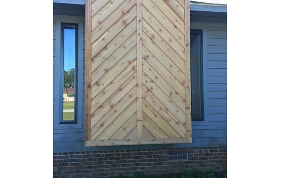 Shiplap siding with a flare by One stop home improvement in Beaufort ...