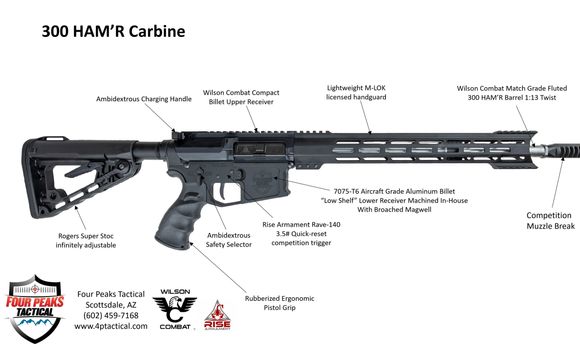 AR-15 Platform Modern Sporting Rifles by Four Peaks Tactical in ...