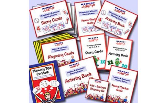 Memory products to help kids learn math. by Memory Joggers in Laguna ...