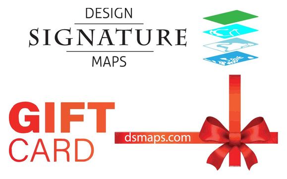 Gift Cards by Island Laser Design / Design Signature Maps in Saint ...